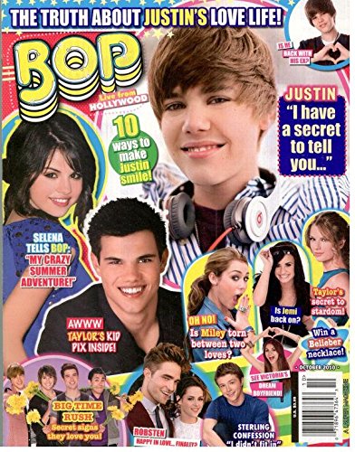 Bop Magazine (Taylor Swift,Miley Cyrus,October 2010): Various: Amazon ...