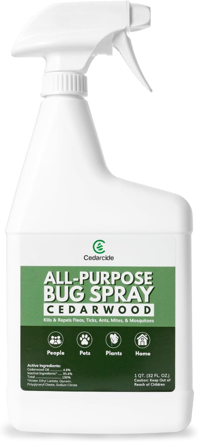 Amazon.com: Cedarcide Original Bug Spray | Repel & Kill Fleas, Ticks ...