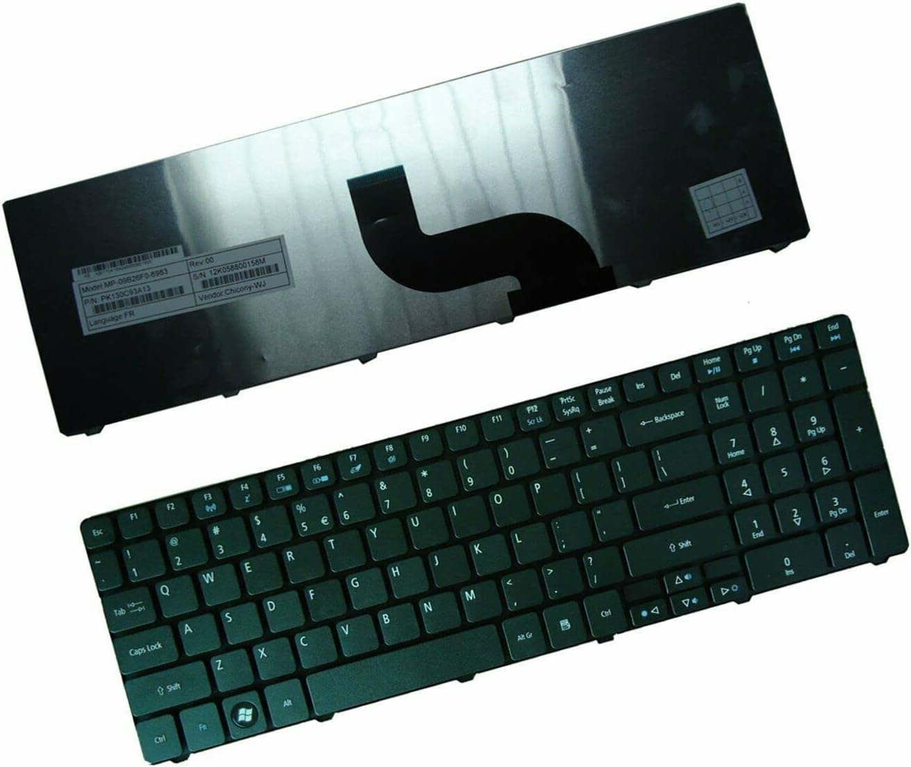 Amazon.com: DBParts Laptop Keyboard for Acer Aspire 5750G 5820 5820TG ...