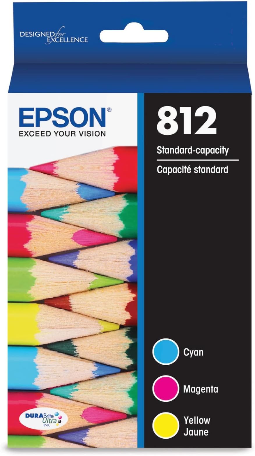 Amazon.com: Epson T812 DURABrite Ultra Ink High Capacity Magenta ...