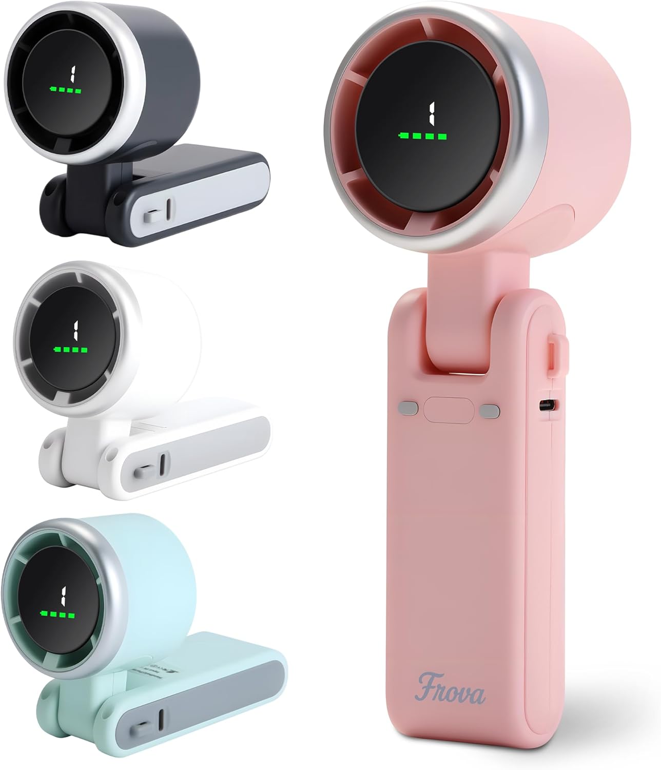 Amazon.com: FROVA Zephyrus Portable Handheld Fan – 520 mAh USB‑C ...