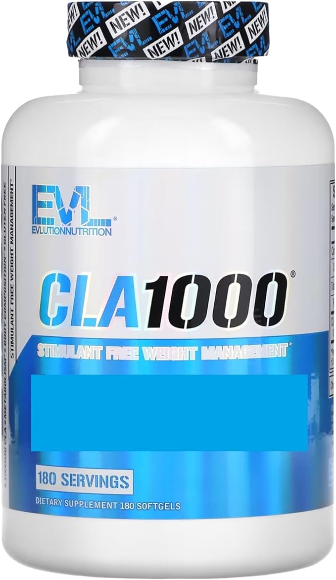 EVLUTION NUTRITION CLA 1000 MG 180 CAPS : Amazon.com.mx: Salud y ...