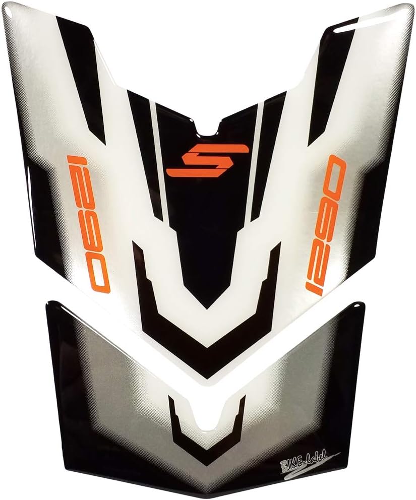 BIKE-label Tankpad 3D metallic kompatibel für KTM 1290 Adventure S bis ...