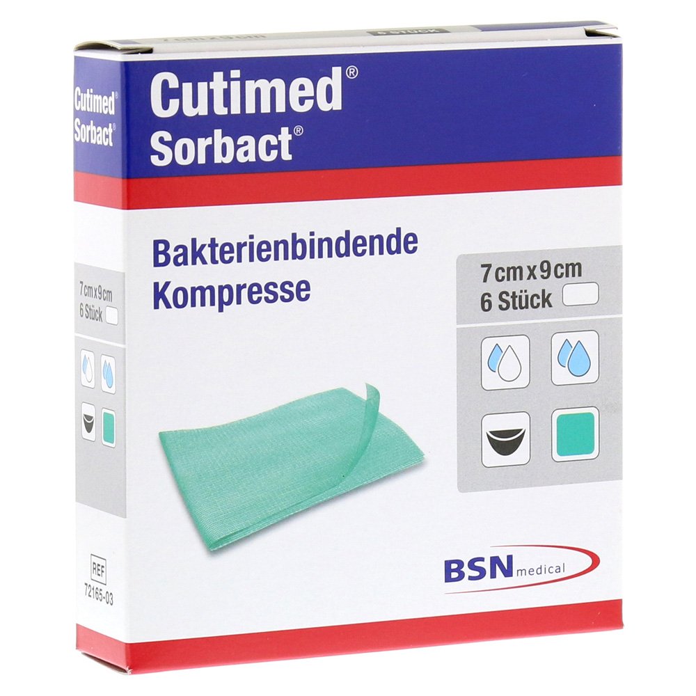 Cutimed® Sorbact® Impregnated Dressing, 2¾ X 3½ Inch, 41% OFF