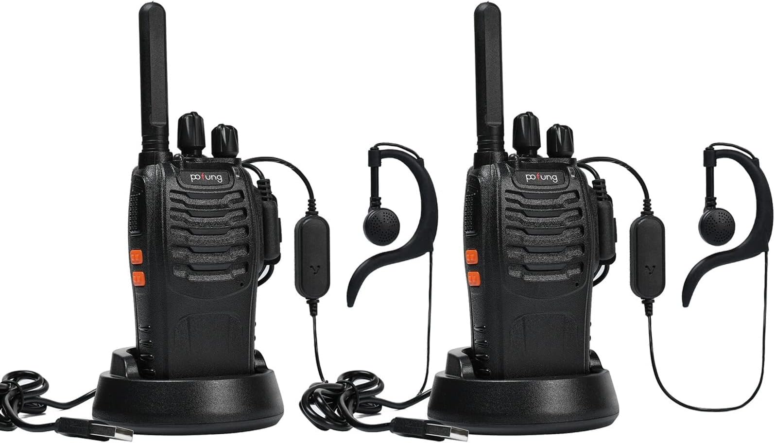 Radioddity GA-2S Talkie Walkie Professionnel Longue portée Radio ...