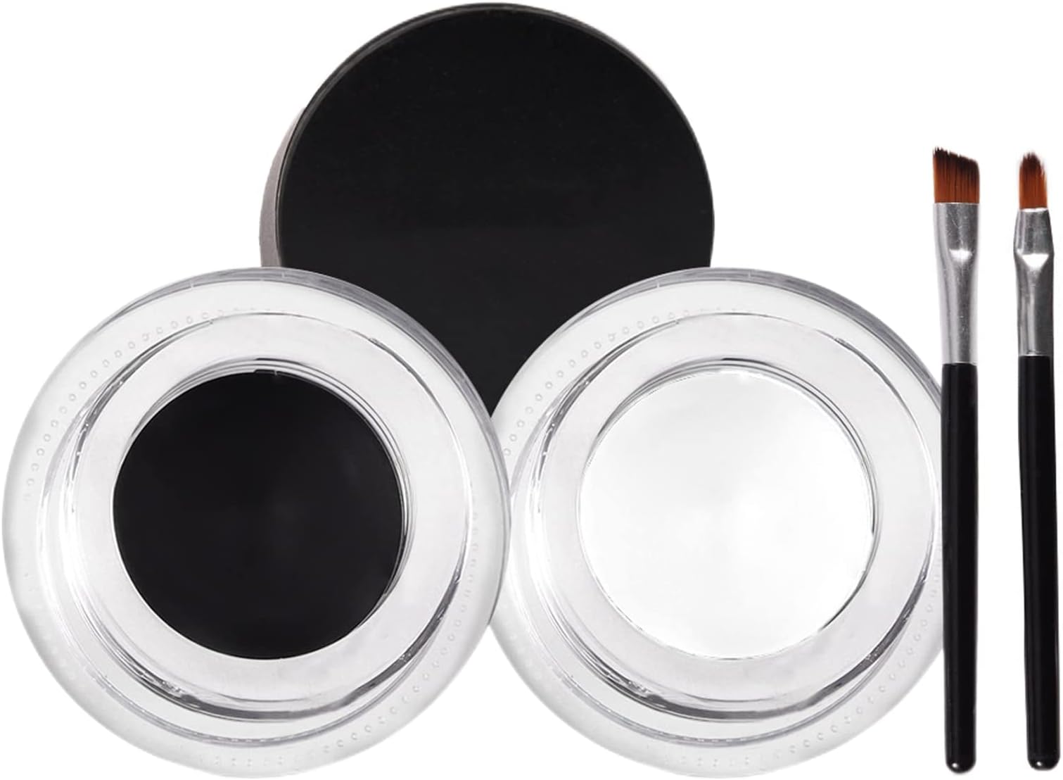 Amazon.com : Gel Eyeliner Set, White Eyeliner Gel And Black Eyeliner ...