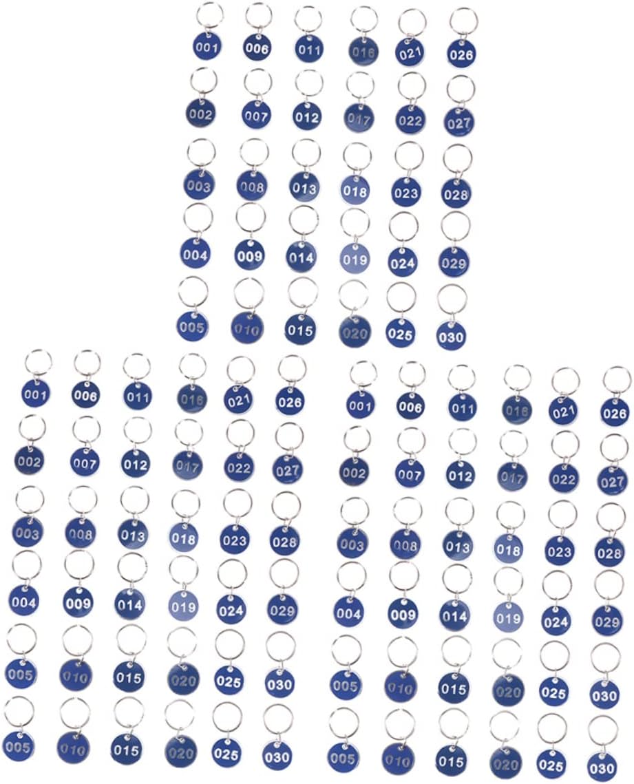 1 Set metal numbered key tags aluminium key tags Dormitory Keys Tags ...