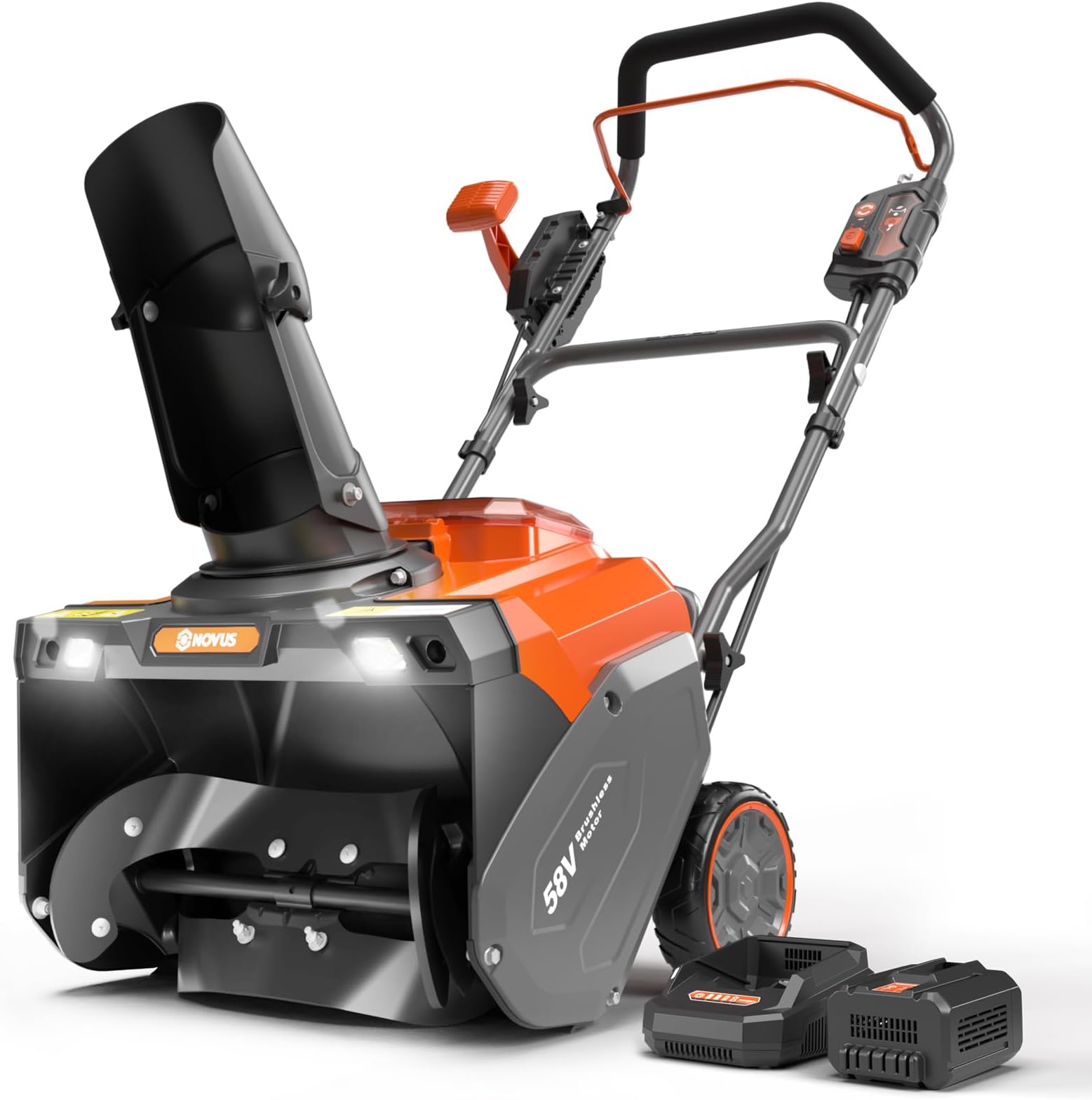 Amazon.com : SOYUS 40V Snow Blower Cordless - 20-Inch Electric Snow ...