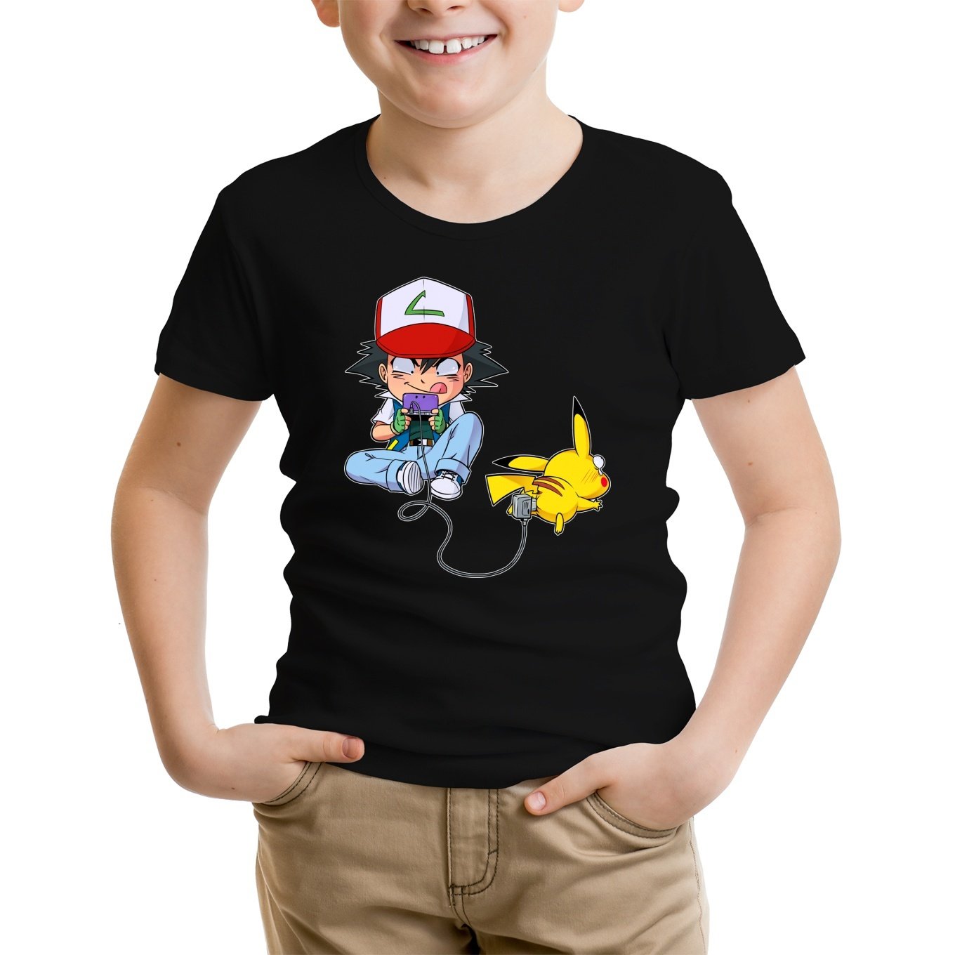 Buy Funny Pokémon ParodiesT-Shirts - Pikachu and Ash Ketchum (Pokémon ...