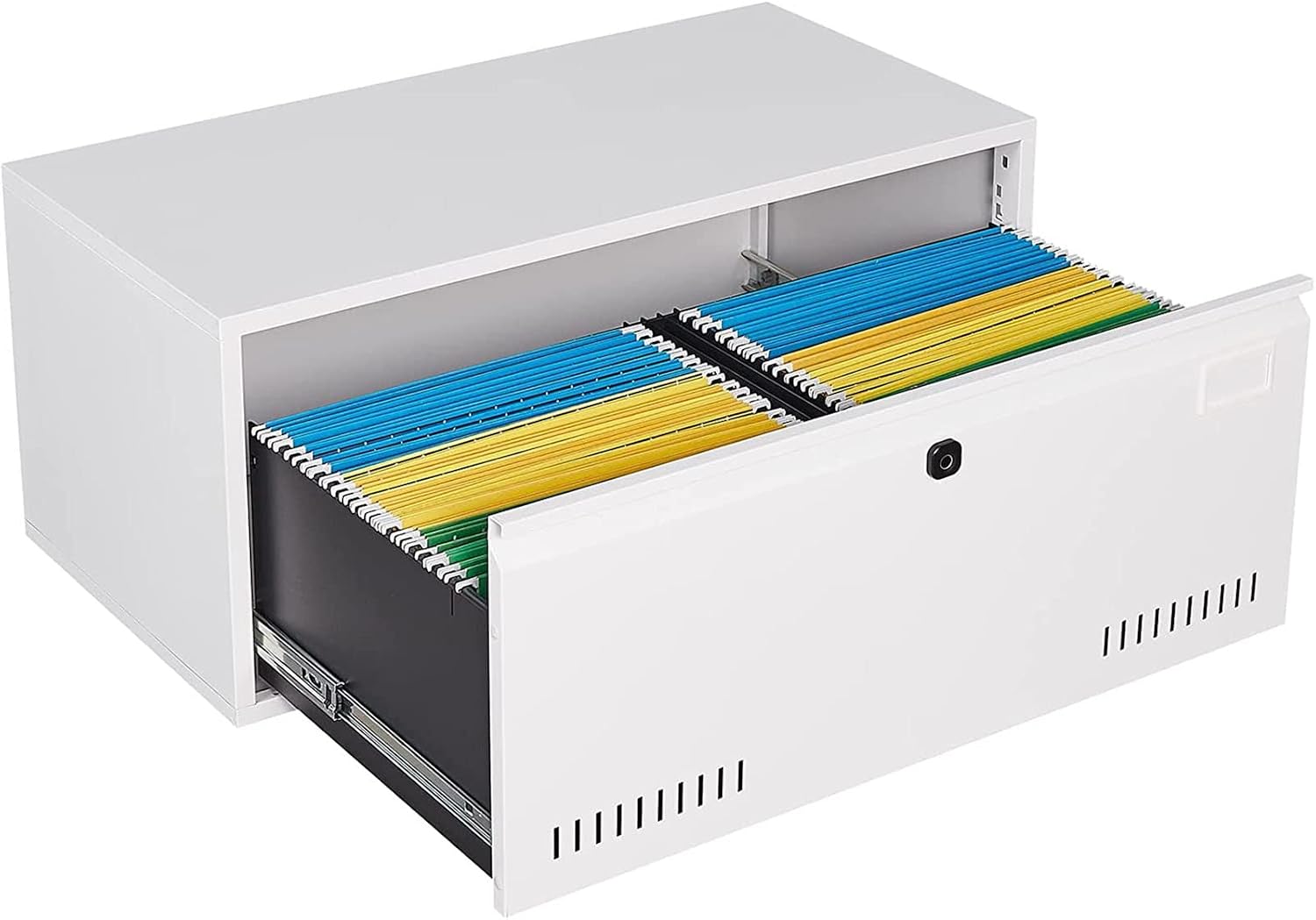 Amazon.com: Biometric Fingerprint Lateral File Cabinet, Large Drawer ...