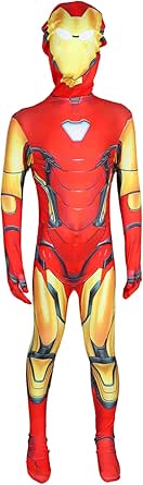 Amazon.com: iminfit Kids Iron Man Costume Boys Deluxe Iron Man Bodysuit ...