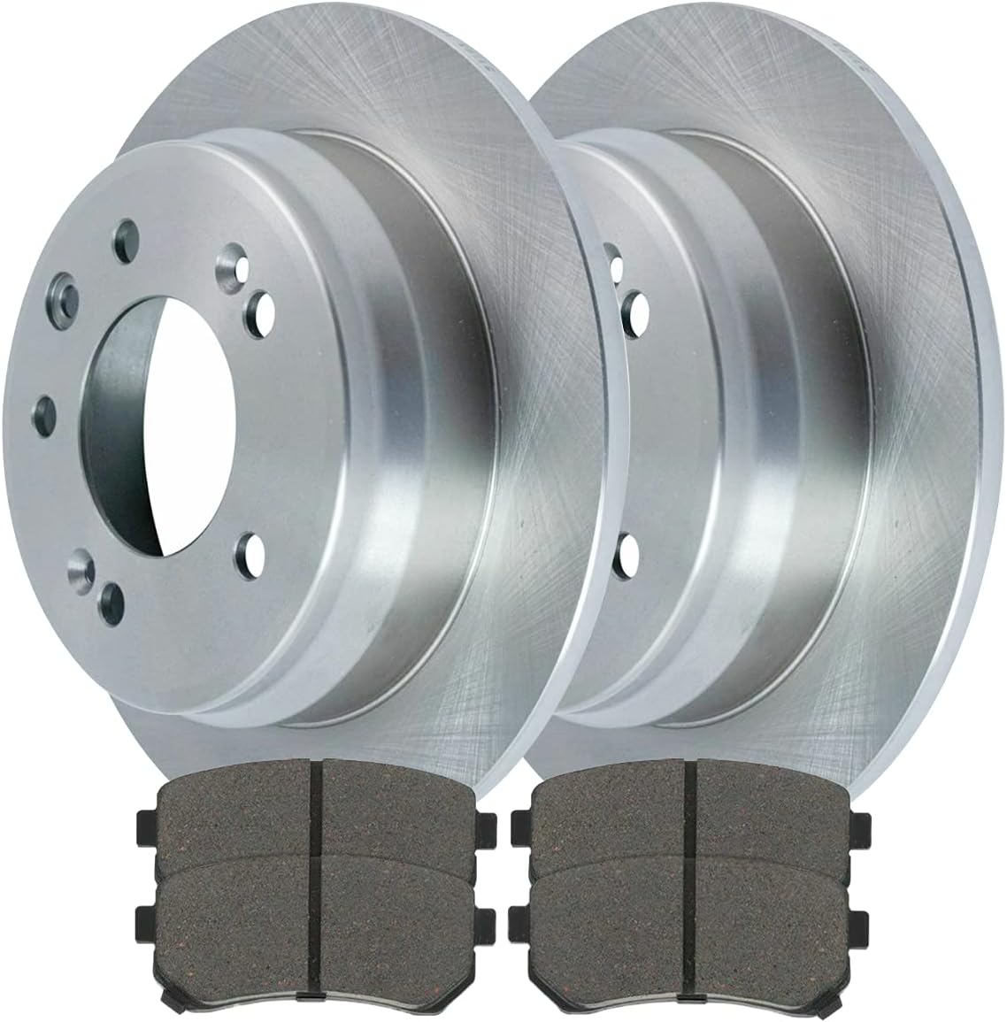 Autoshack Rear Brake Kit Replacement for 2009-2012 Hyundai Elantra 2010 ...