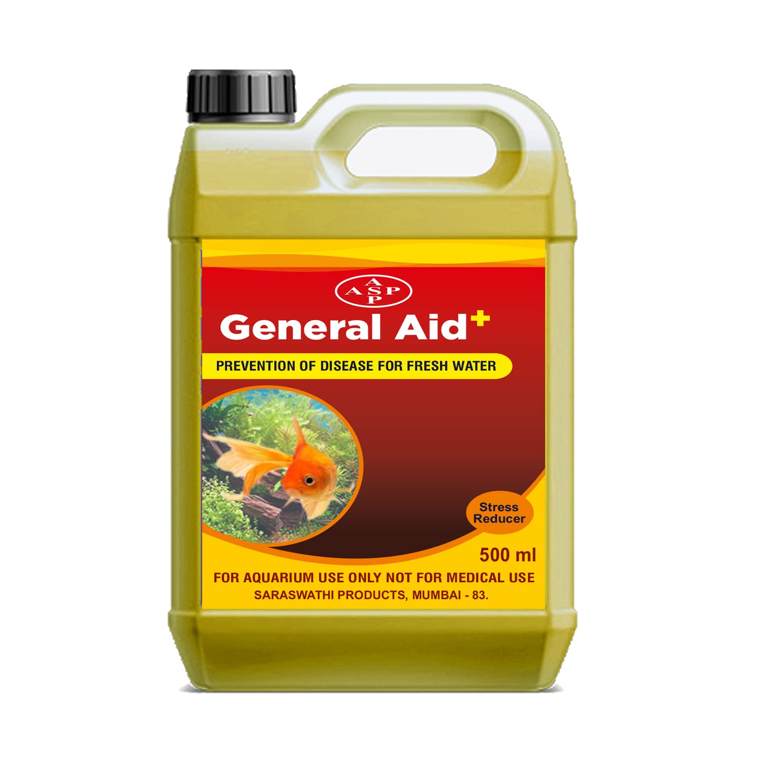 Buy ASP General AID -500ml (Prevention of Disease for Fishes) Online at ...