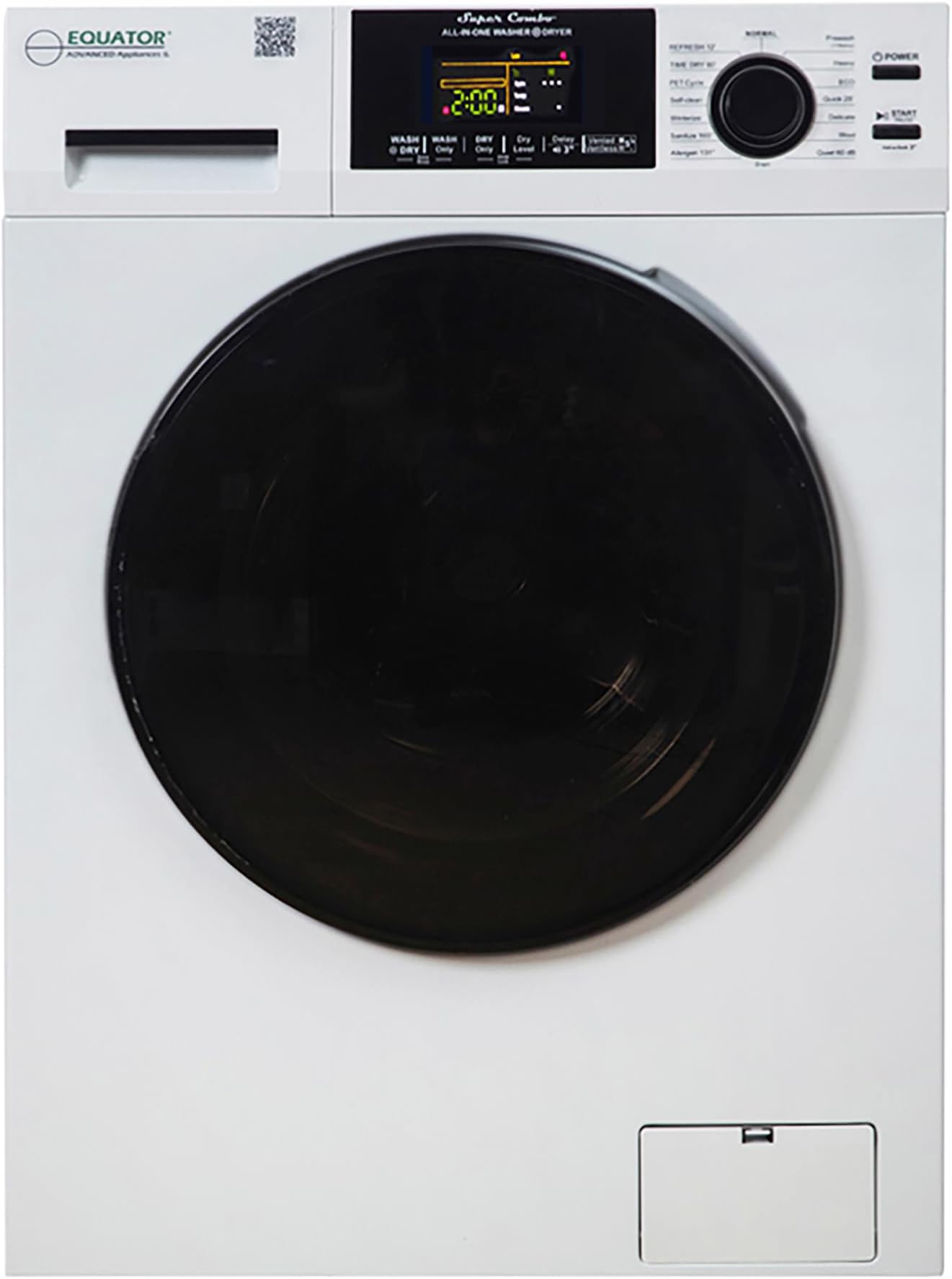 Amazon.com: Equator All-in-One Washer Dryer VENTLESS/VENTED PET cycle 1 ...
