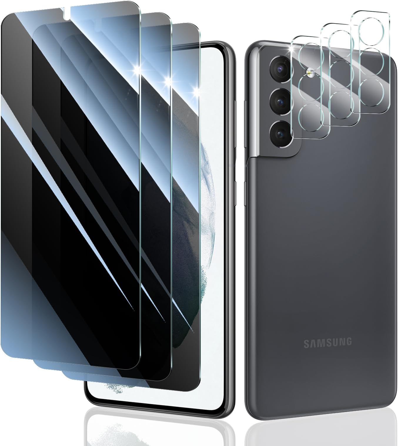 Amazon.com: CHRINECY [4 Pack] 2 Pack Privacy Screen Protector for ...