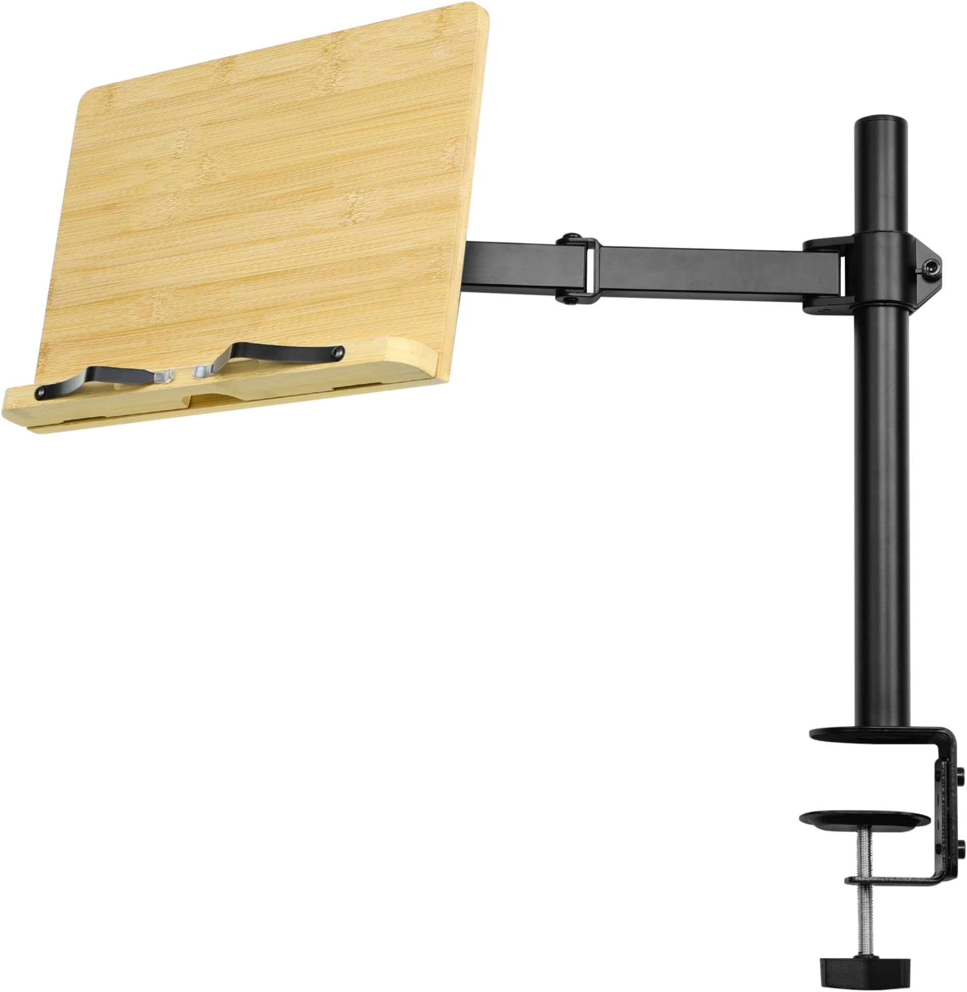 Amazon.com: Navaris Book Stands with Clamp - Book Holder for Reading ...