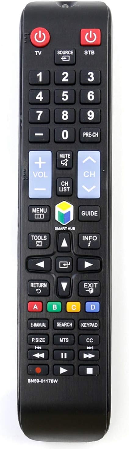 Amazon.com: New BN59-01178W Remote fit for Samsung TV UN32H5203AF ...
