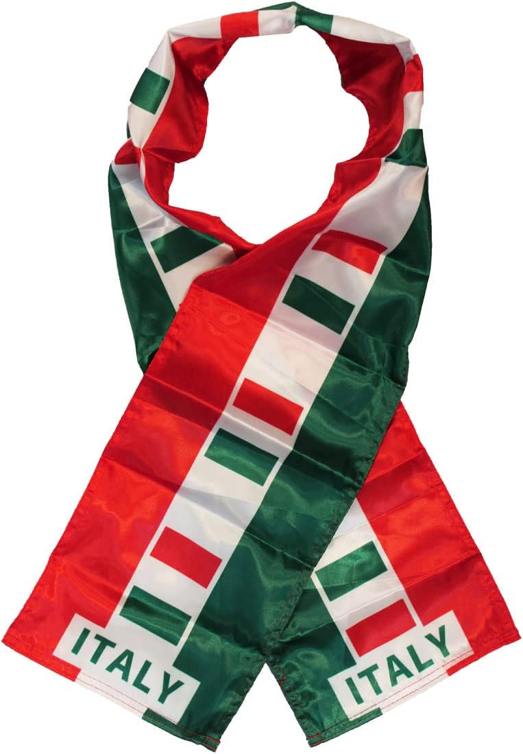 Amazon.com: Italy - 8" x 60" Lightweight Flag Scarf : Clothing, Shoes ...