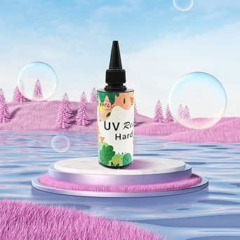 Crystal Clear Hard UV Resin Upgraded Formula Ultraviolet Fast Curing ...
