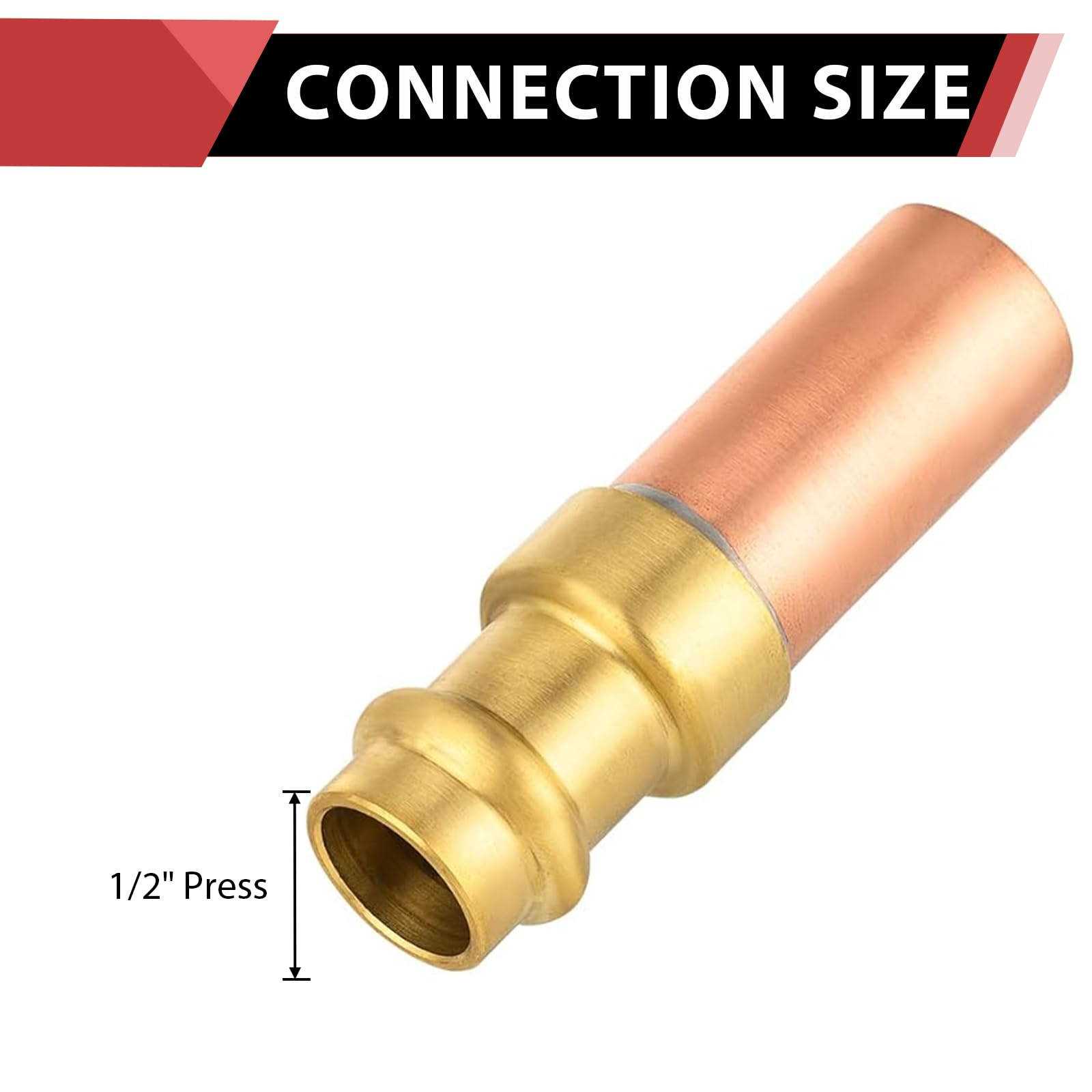 Snapklik.com : EFIELD 1/2-Inch Copper Press Connection