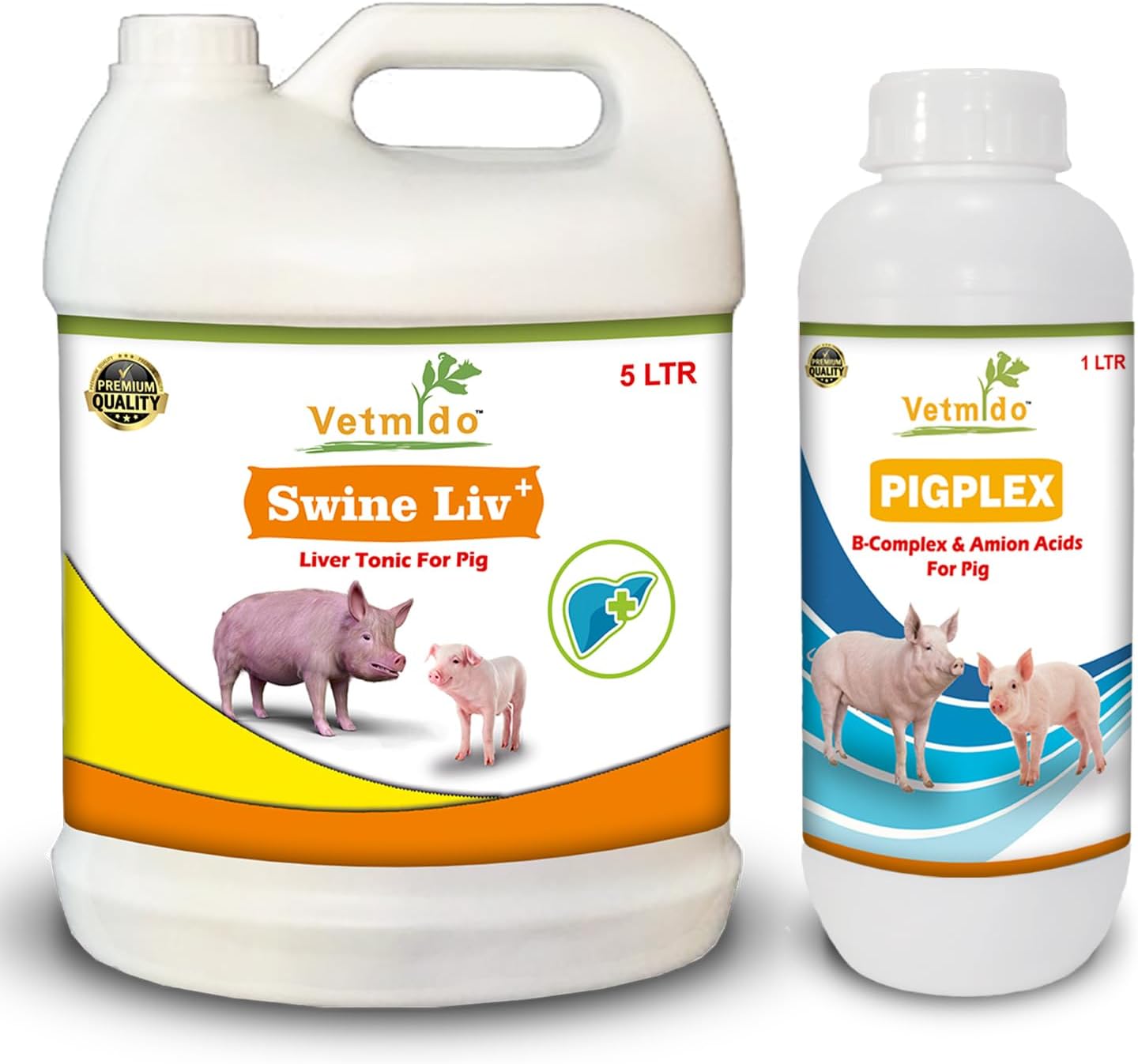 VETMIDO Liver Tonic & Pig Growth Promoter, Vitamins & Amino Acids ...