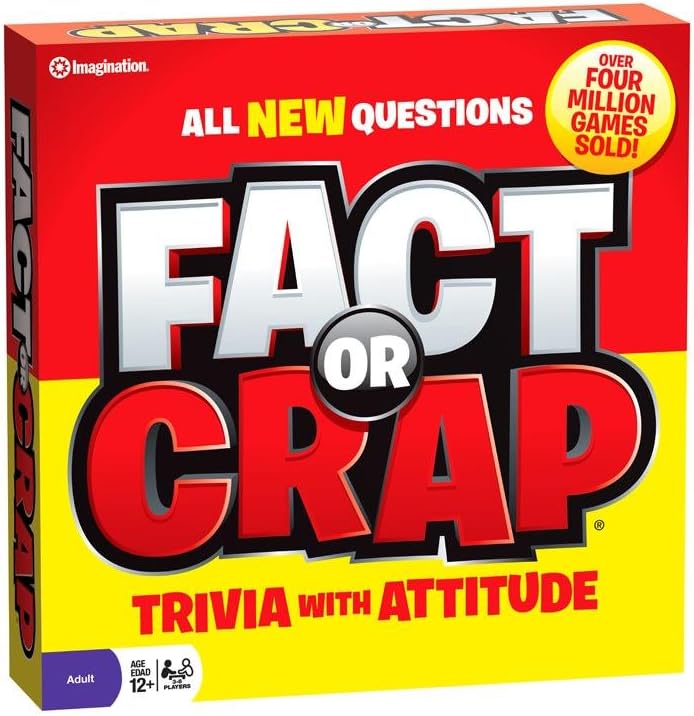 Amazon.com: Imagination Fact Or Crap Board Game