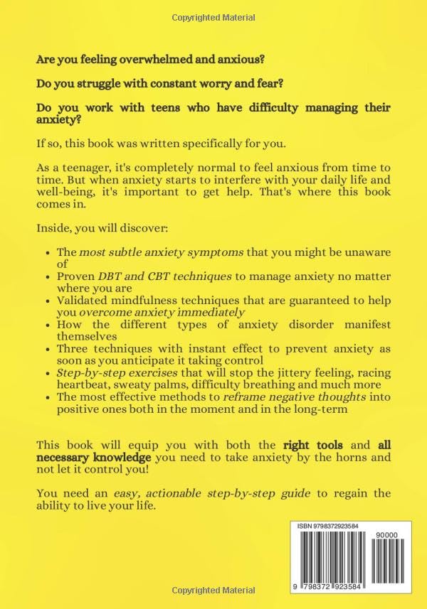 Snapklik.com : The Anxiety Toolkit For Teens: A Simple And Hands-on ...