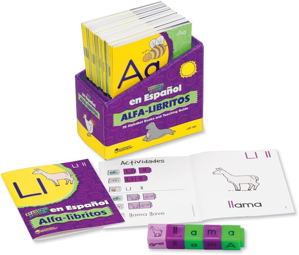 Learning Resources Libros del alfabeto español (Alfa-Libritos), A-Z ...