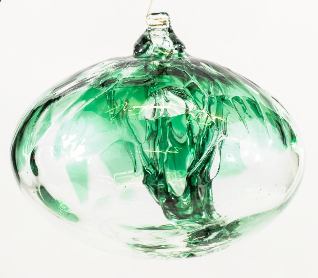 Amazon.com: Milford Collection Orb Tree of Life Large Glass Globe ...