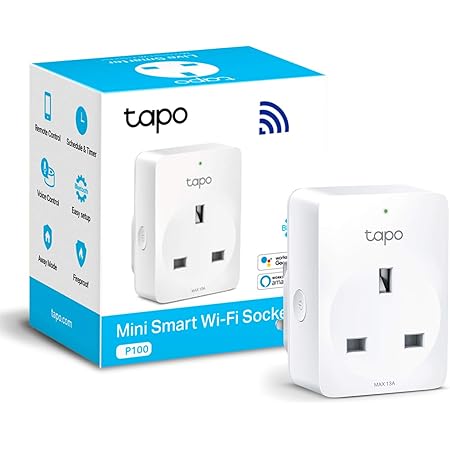TP-Link Tapo Smart Plug Wi-Fi Outlet, Works with Amazon Alexa (Echo and ...
