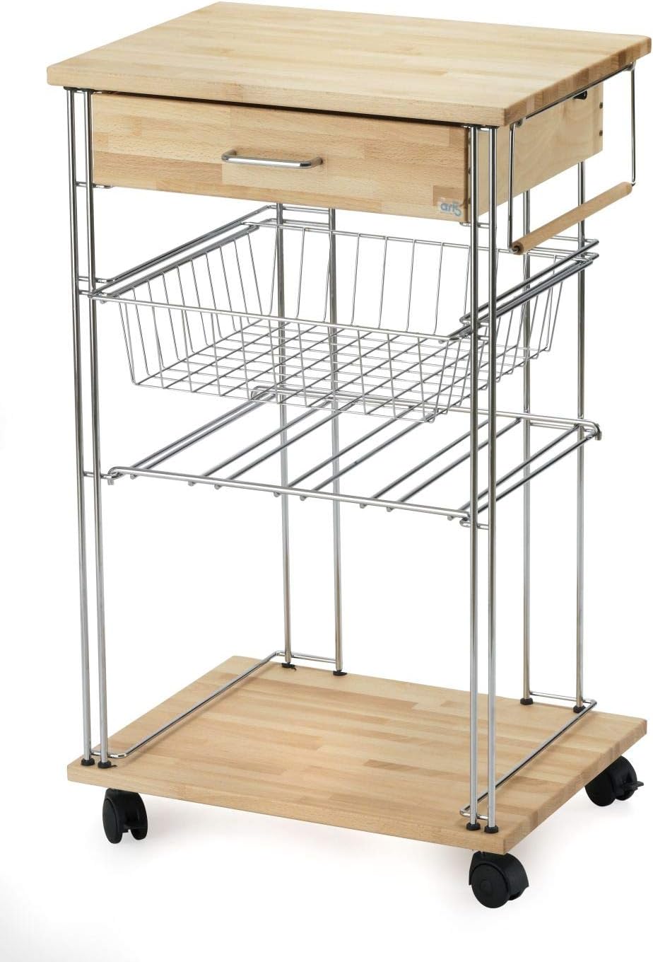 Grand Chef - Kitchen Trolley in Solid Wood - Handcrafted in Italy ...