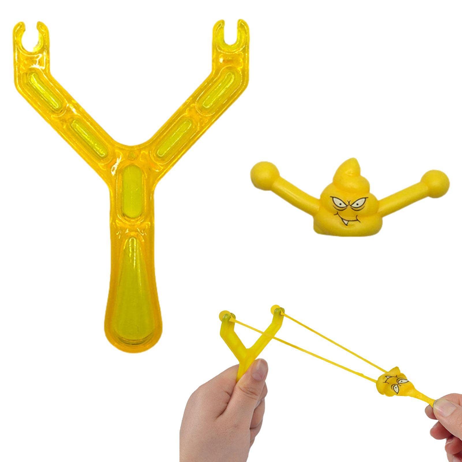 Buy Poop Sling Toy - Mini Rubber Sling Flying Poop Toys - Tricky Poo ...