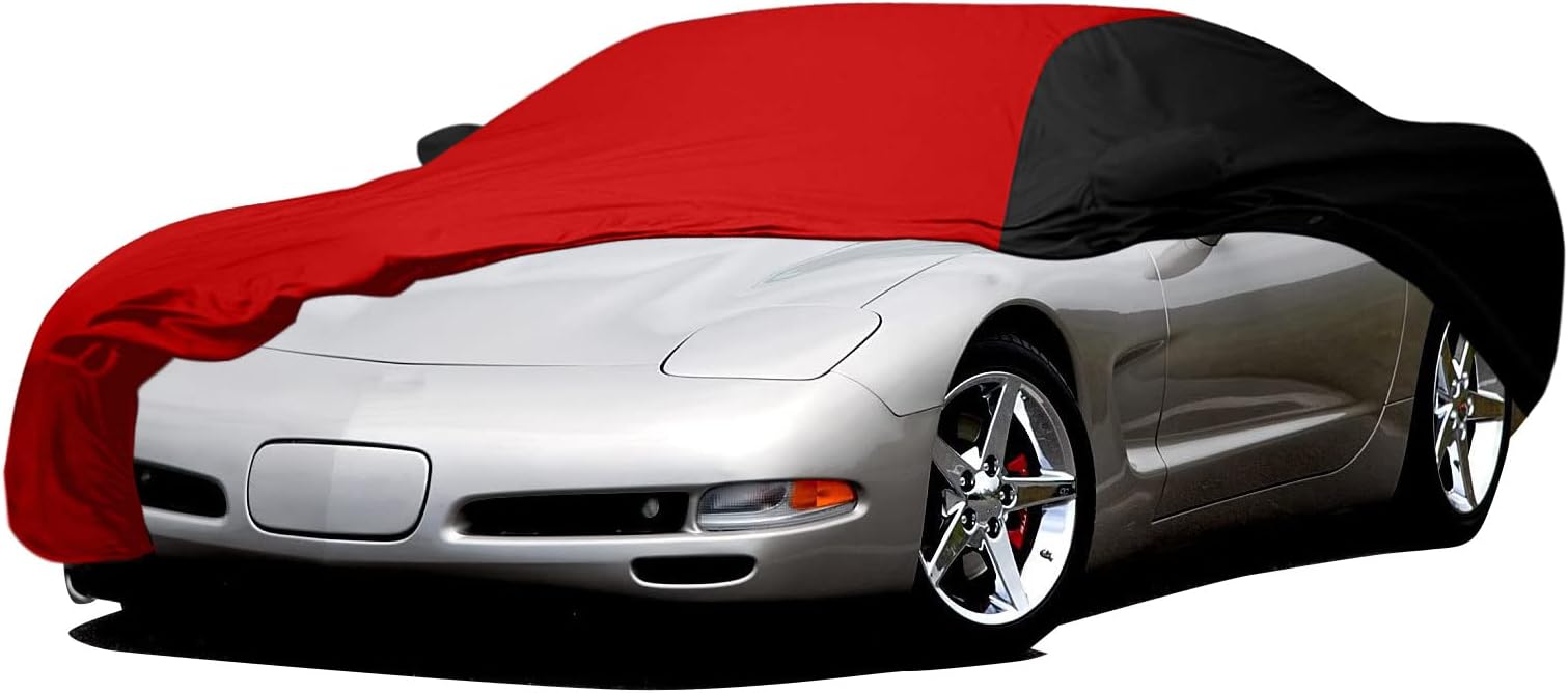 Amazon.com: Indoor Car Cover Custom Fit for 2024-2020 Corvette C8 ...
