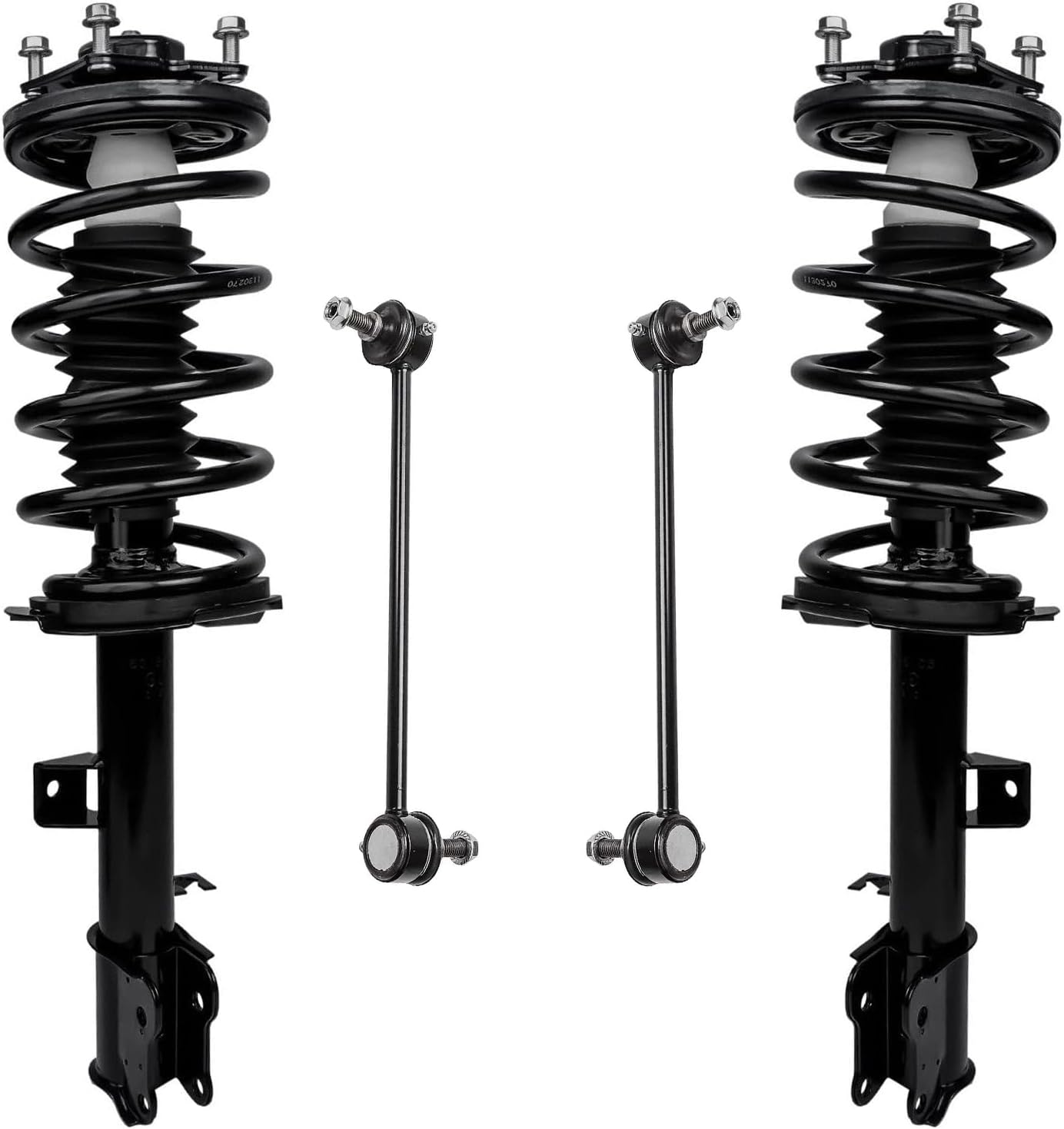 Amazon.com: Detroit Axle - 4pc Rear Shocks Kit for Ford 2009-2012 ...