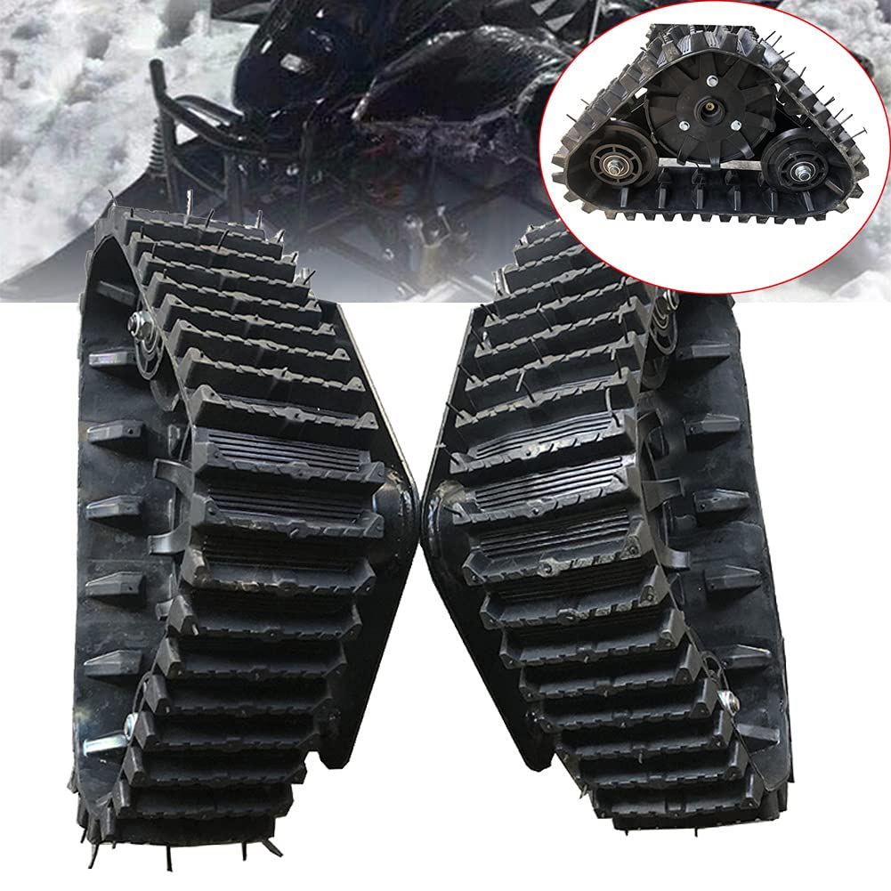 Julymoda 1 Pair Rear ATV Snow Sand Track for Go Kart UTV ATV Quad Rear ...
