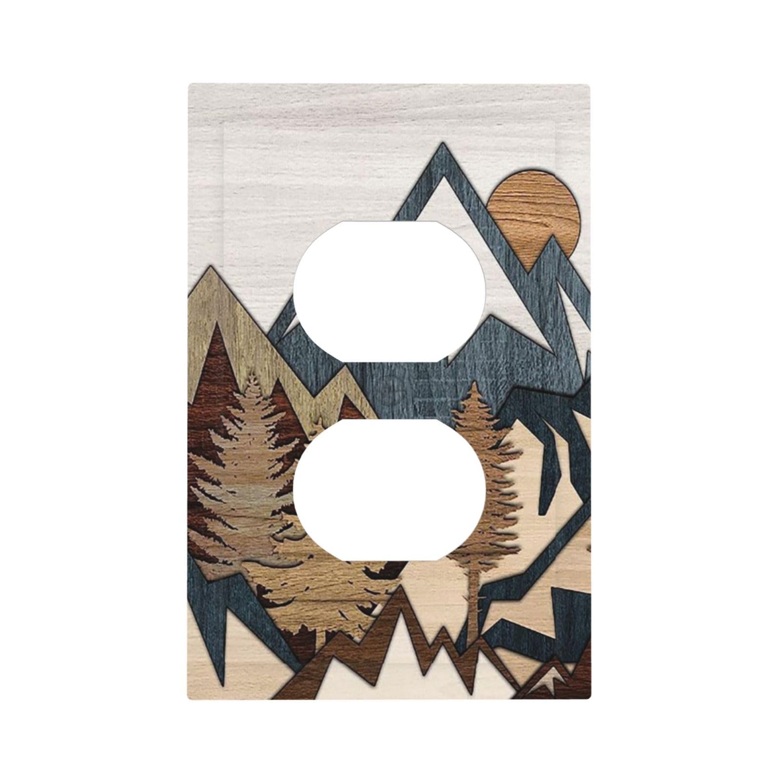 Rustic Tree Light Switch Cover Duplex Outlet Covers Electrical ...