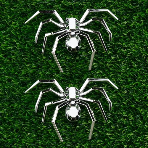 Amazon.com: 2Pc 5inch New Custom Spider Emblems 3D Badges Nameplate ...