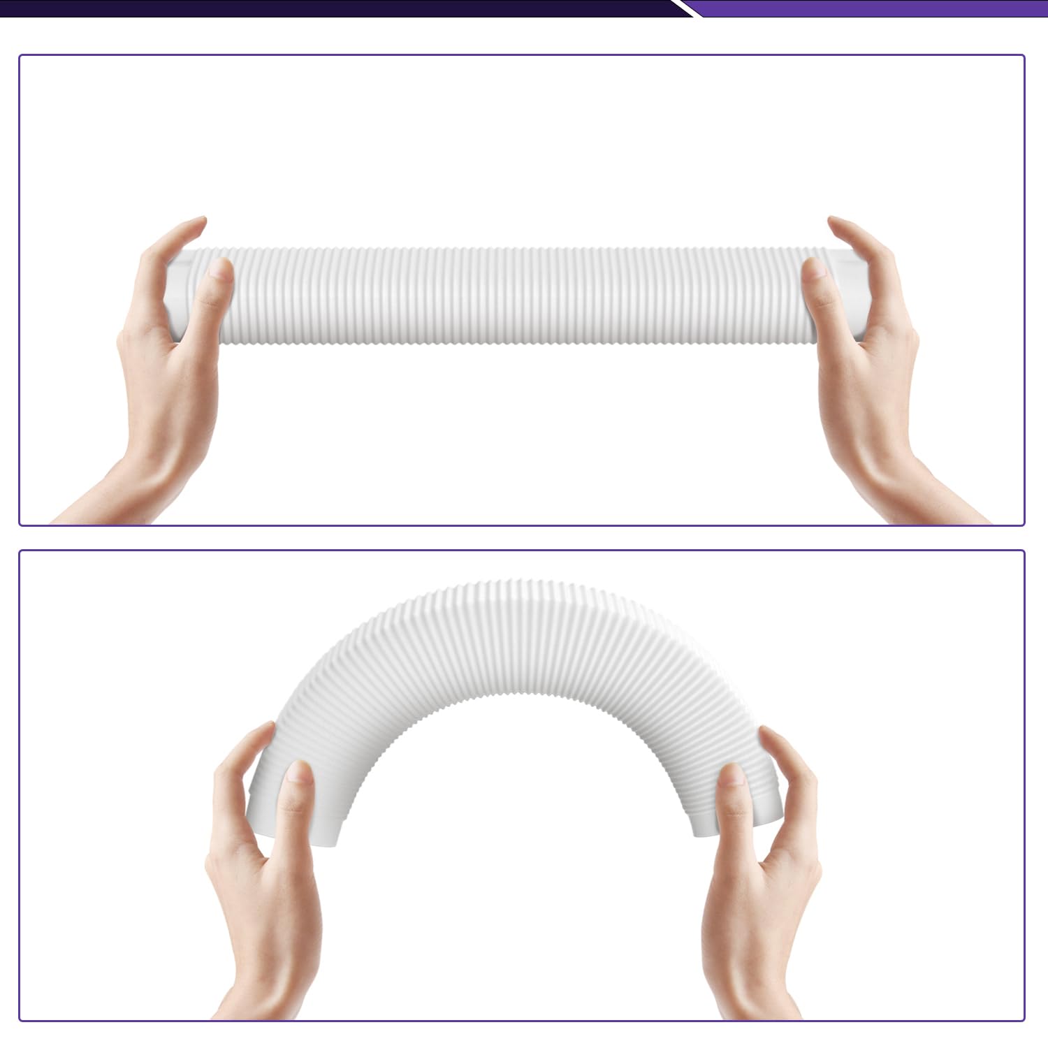 Snapklik.com : Mini-Split Line Set Cover Accesories: 4" 1.9 Ft Flexible ...