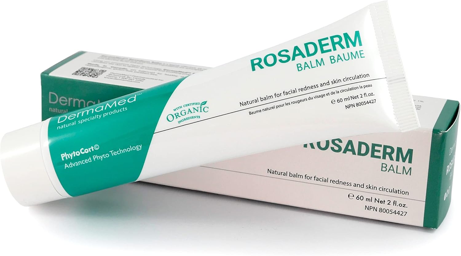 DermaMed Rosaderm Balm (60ml) - Rosacea Relief Cream. Organic ...