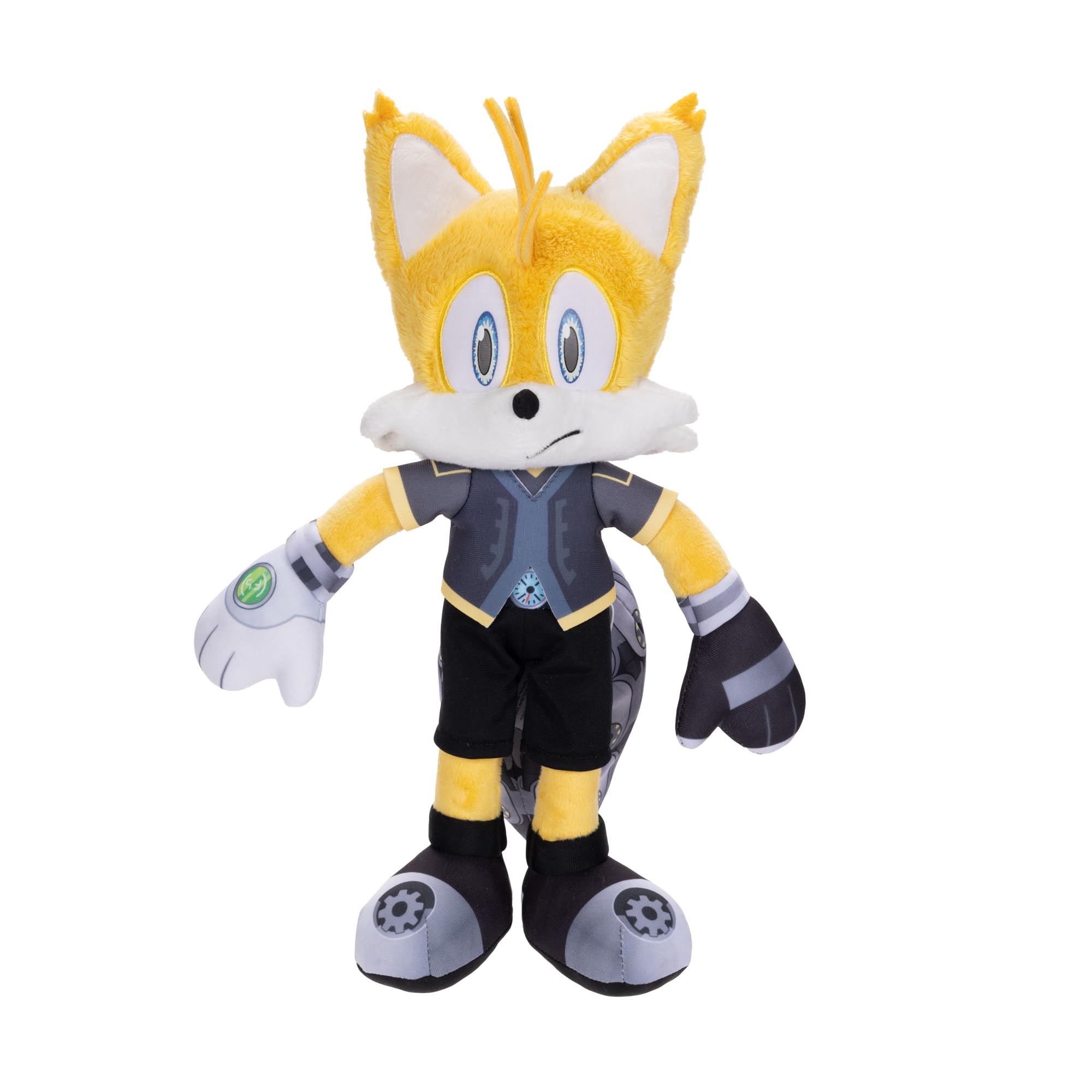 Amazon.com: Sonic Prime 13-inch Soft Plush Tails Nine Ages 3 ...