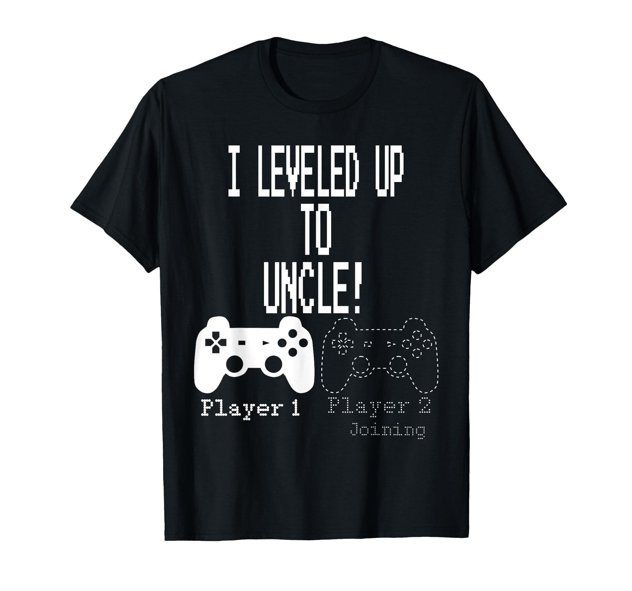 Amazon.com: I leveled up to Uncle, new uncle gaming T Shirt T-Shirt ...