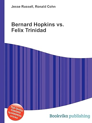 Amazon.co.jp: Bernard Hopkins vs. Felix Trinidad : Russell, Jesse, Cohn ...