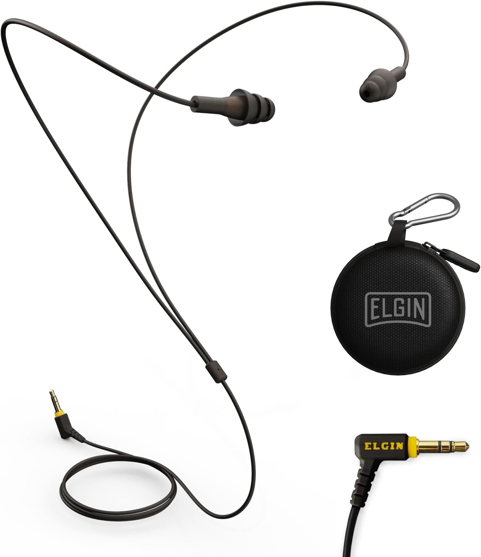Amazon.com: Elgin Rumble Wired Earplug Headphones, 27 dB NRR Waterproof ...