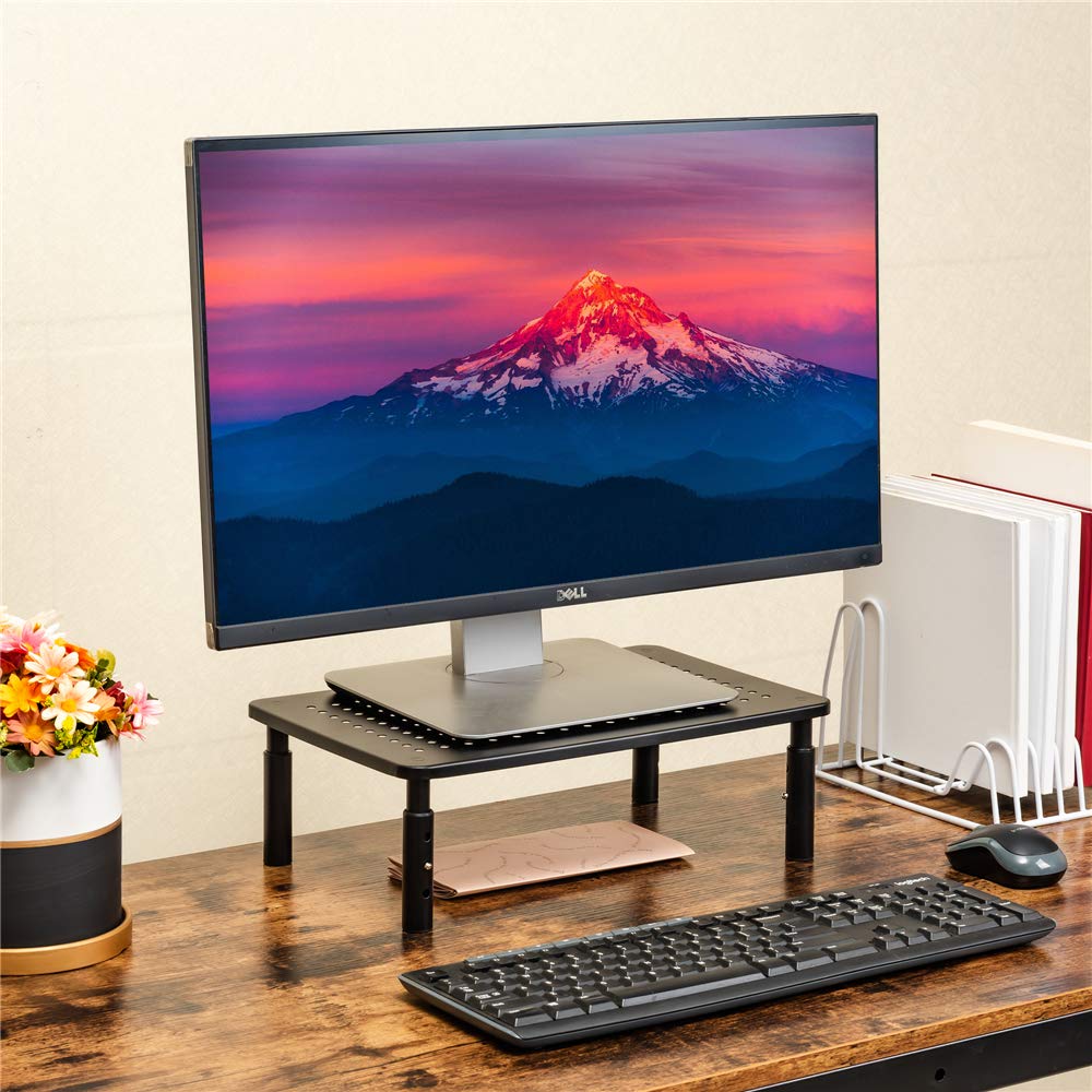 Buy Slideep Monitor Stand Riser, Height Adjustable Monitor Stand for ...