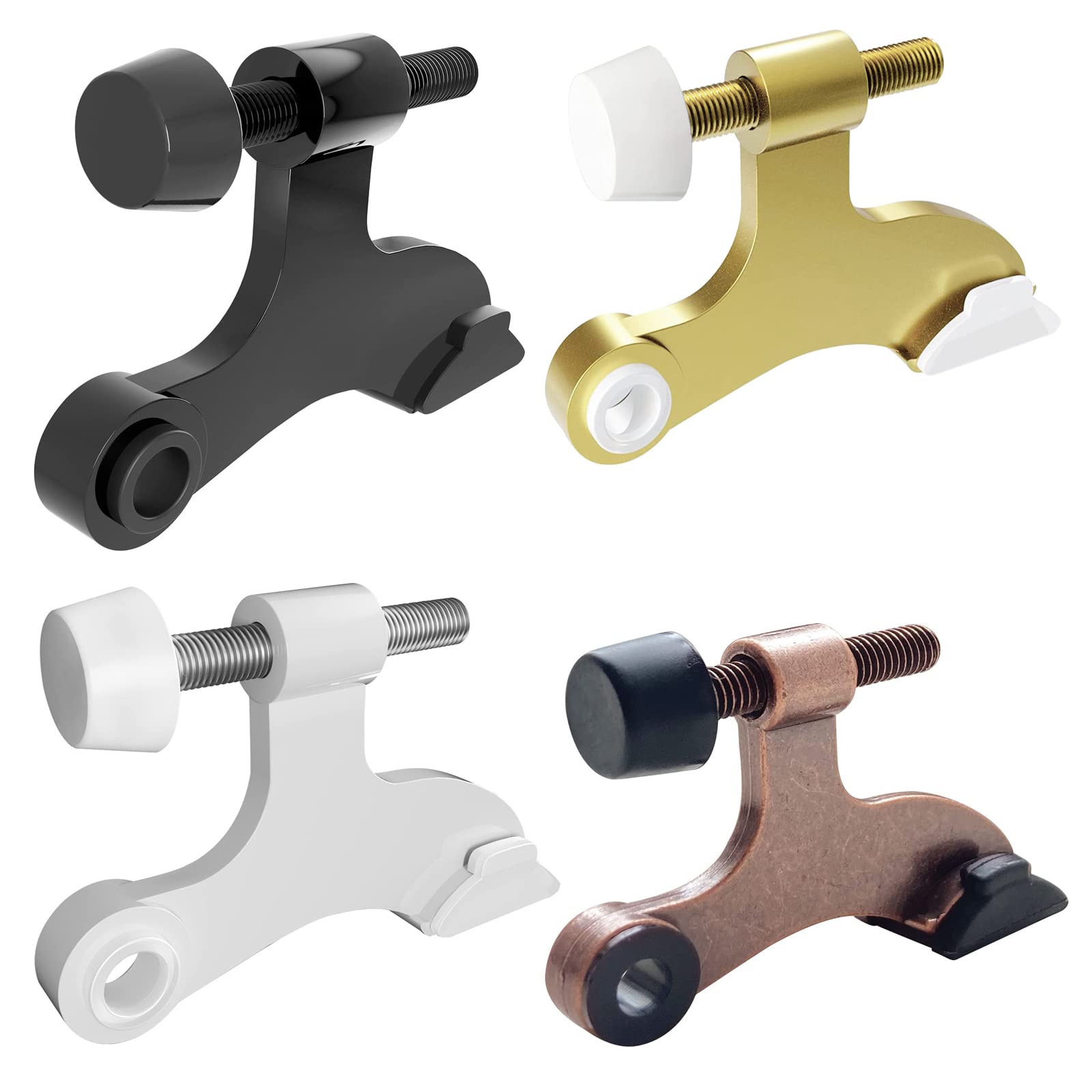 Gnafotu 4pack Hinge Pin Door Stopper Adjustable Heavy Duty Hinge ...