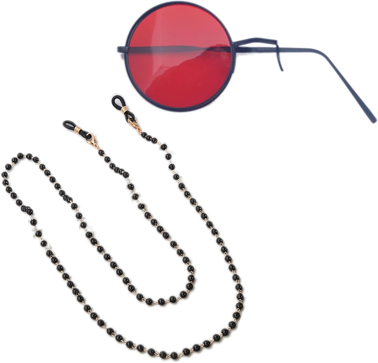 RJZMMN Alastor Glasses Eyeglasses Chain Anime Alastor Monocular ...