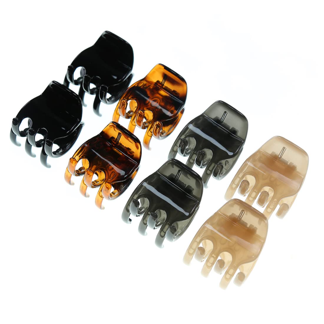 minihope Women's And Girls`s Classics 8 Medium Claw Clips, Great for ...