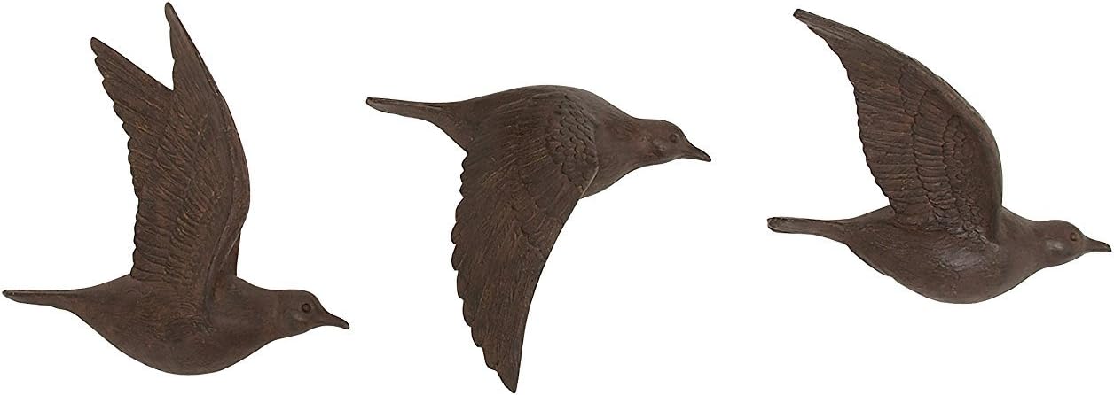 Amazon.com: Foreside Home and Garden 18 x 12 inch Rustic Birds On A ...
