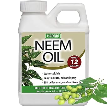 Amazon.com: HARRIS Neem Oil Cold Pressed Water Soluble Concentrate ...