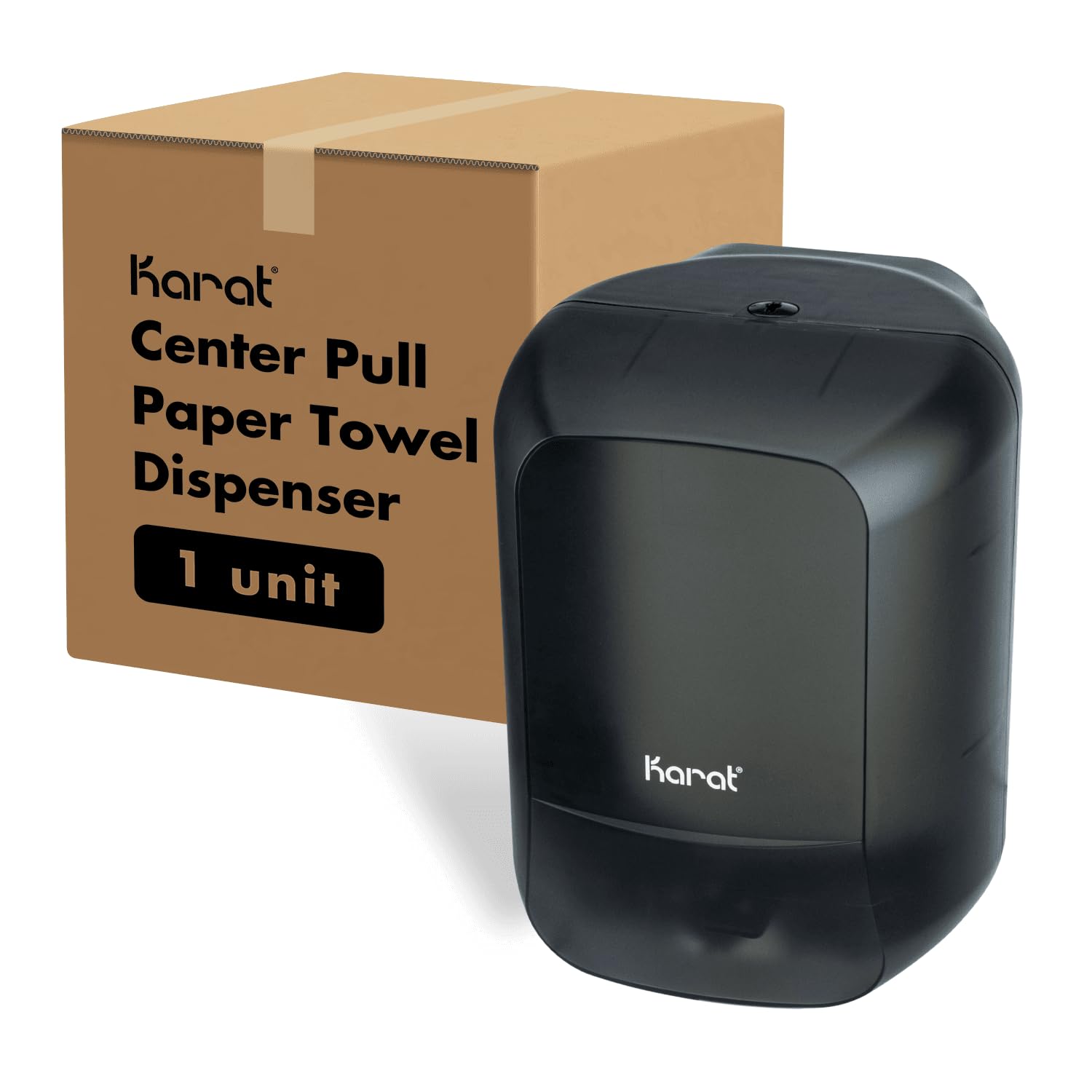 Karat Center Pull Paper Towel Dispenser - Touchless Paper Towel ...